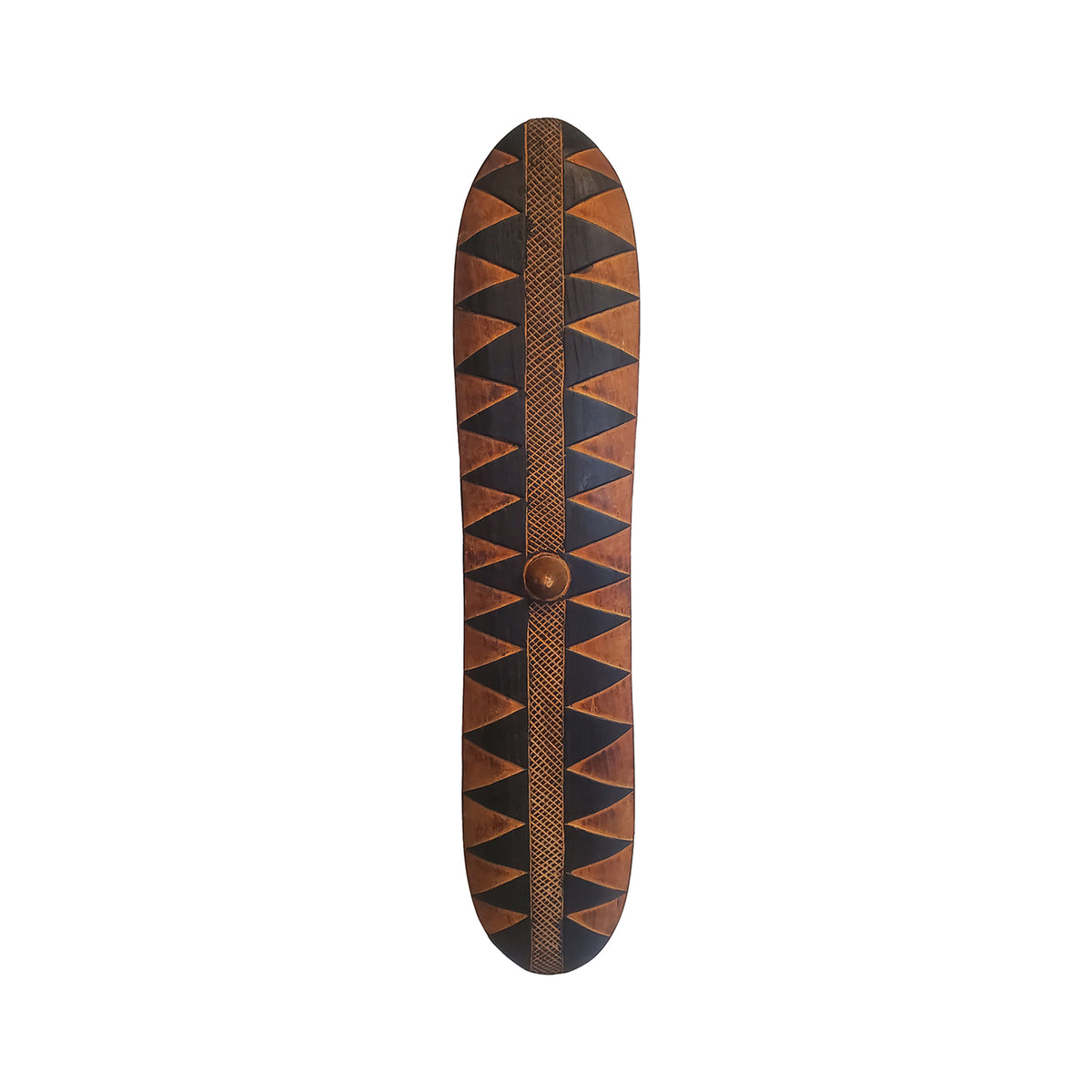 Tutsi Wooden Warrior Shield | Handmade in Rwanda — Luangisa African Gallery