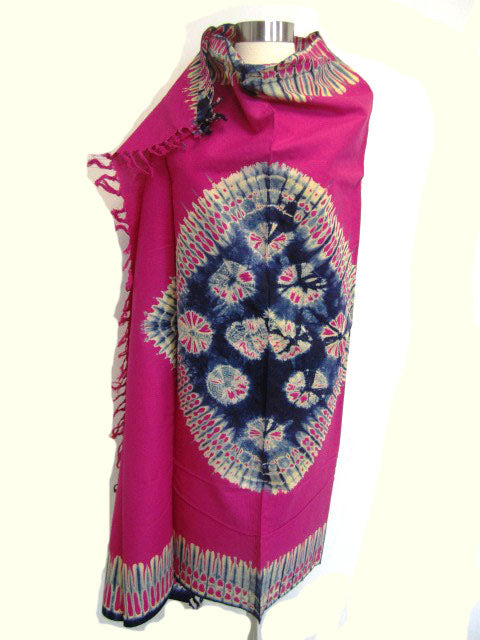 Tie Dye Multi Use Wrap | Handmade in Tanzania 08 — Luangisa African Gallery