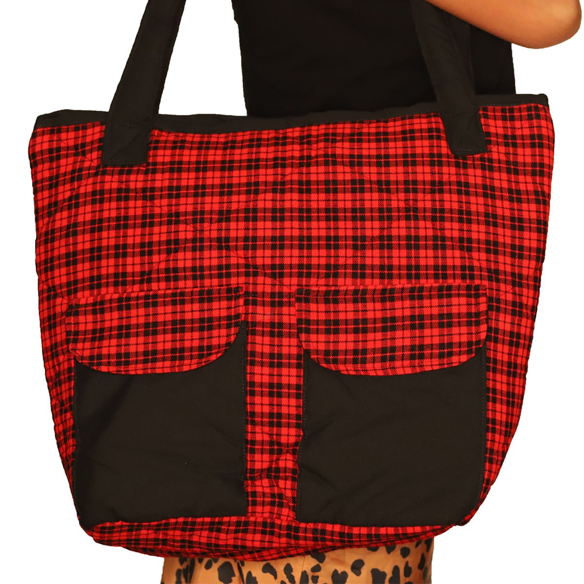 Maasai Shuka Tote Bag 01 — Luangisa African Collection