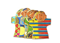 Kanga Monkey Hand Puppet | Handmade in Tanzania — Luangisa African ...