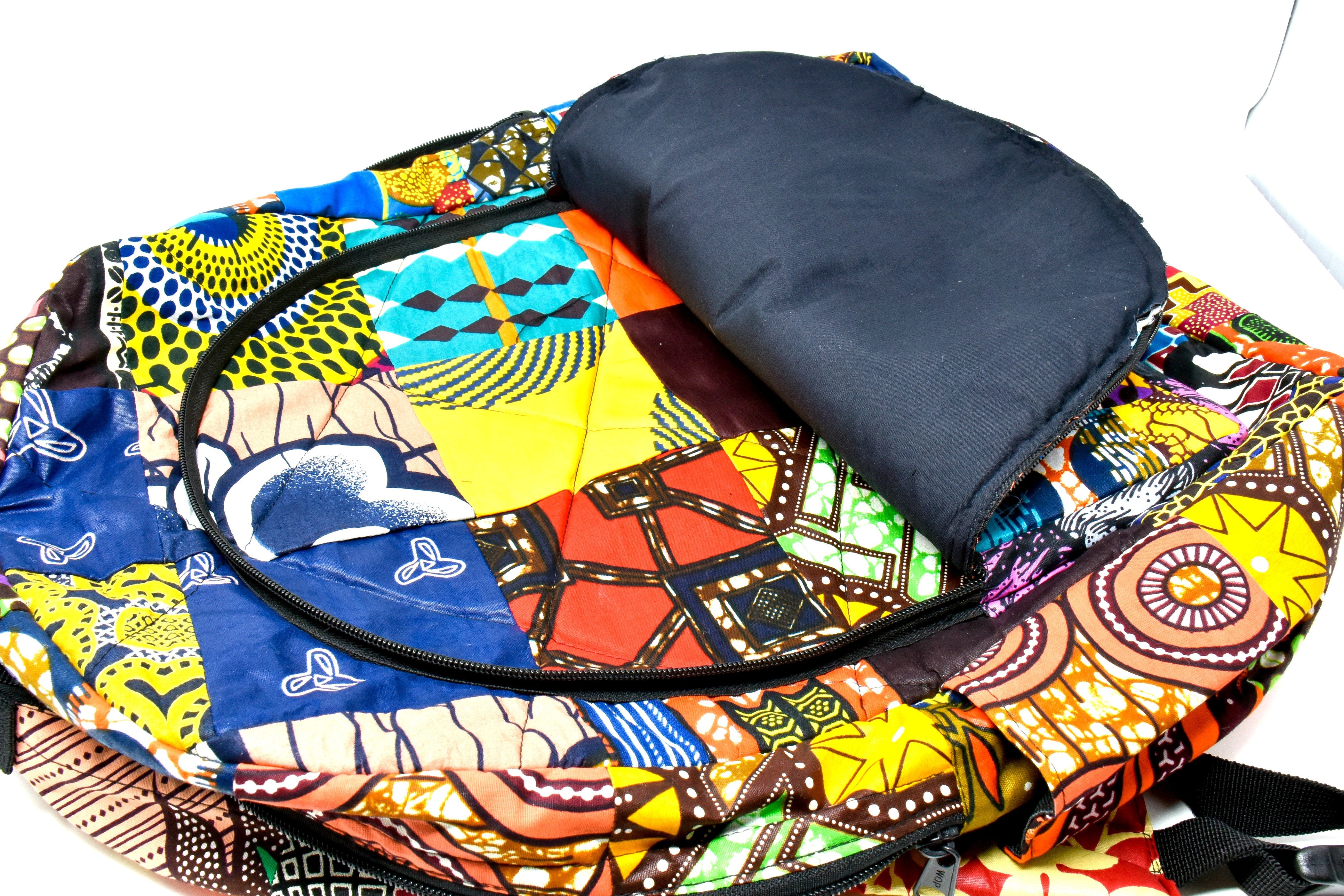 Backpack Kitenge Patch — Luangisa African Collection