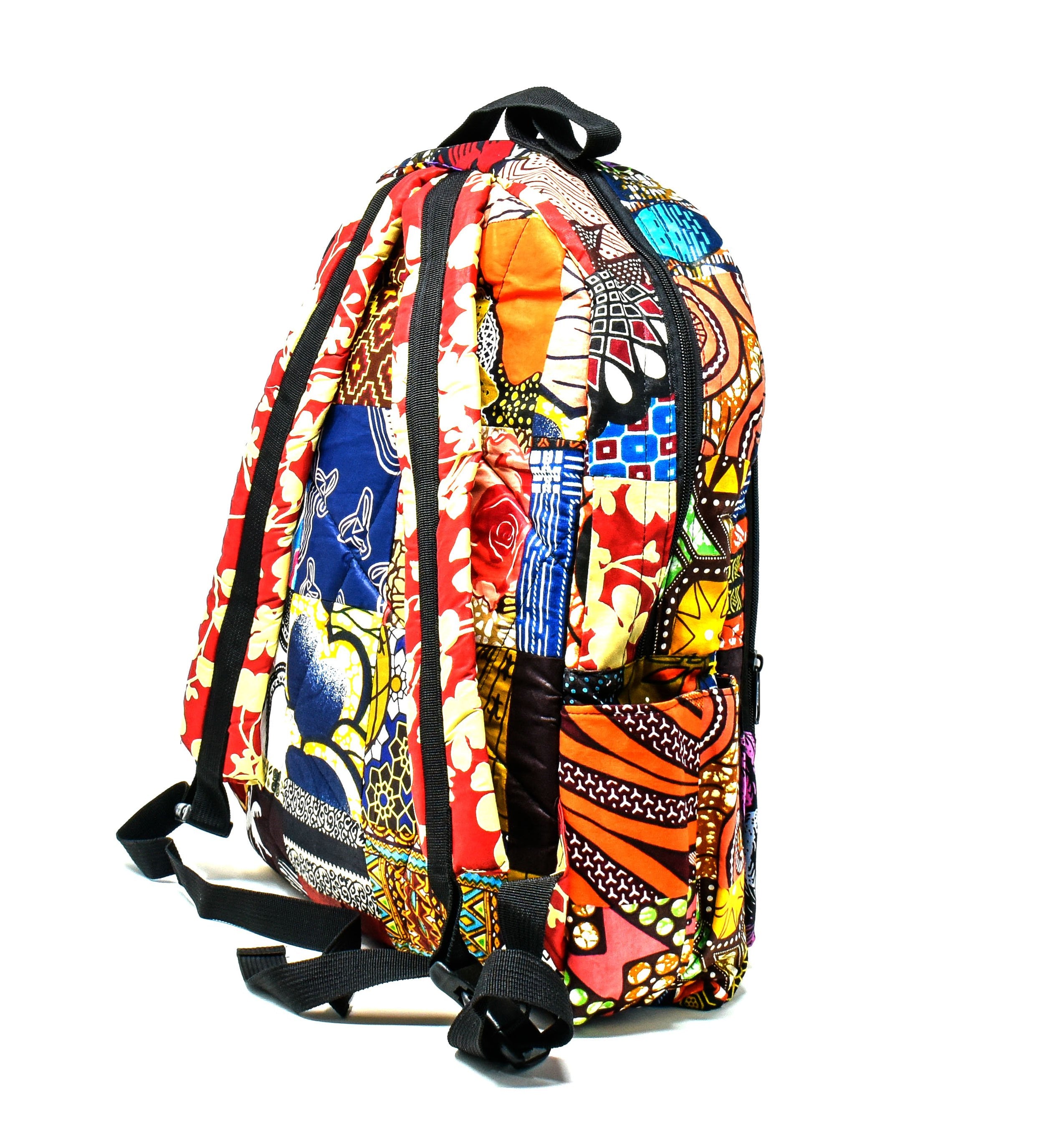 Backpack Kitenge Patch — Luangisa African Collection