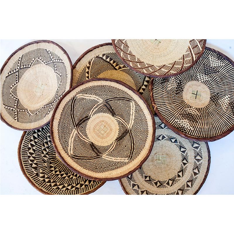 Tonga Pattern Baskets | Multiple Sizes — Luangisa African Gallery